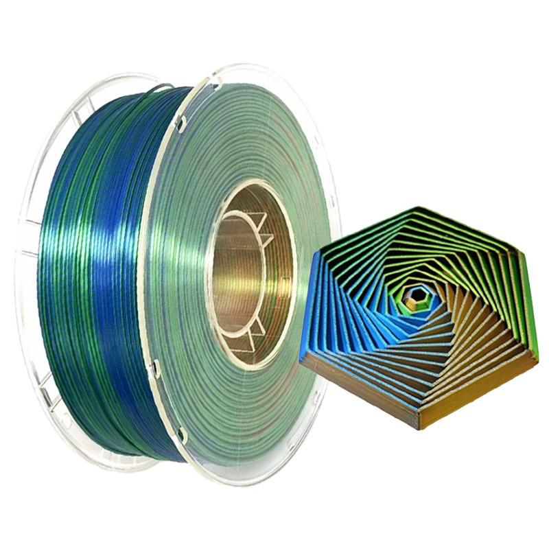 PINRUI Three Colors Silk Filament For 3d Printer